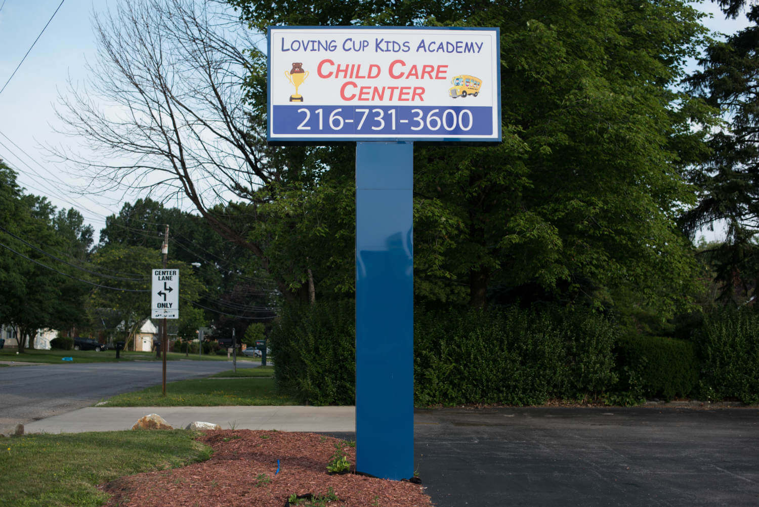 Loving Cup Kid Academy Signage by Blink Signs