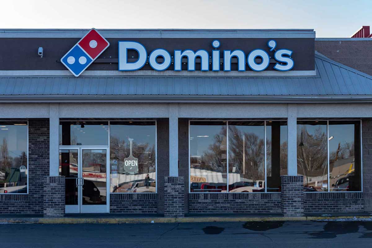 Domino's Signage by Blink Signs