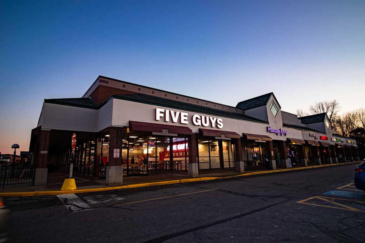 Five Guys Project Portfolio - BlinkSigns | Ohio Sign Company