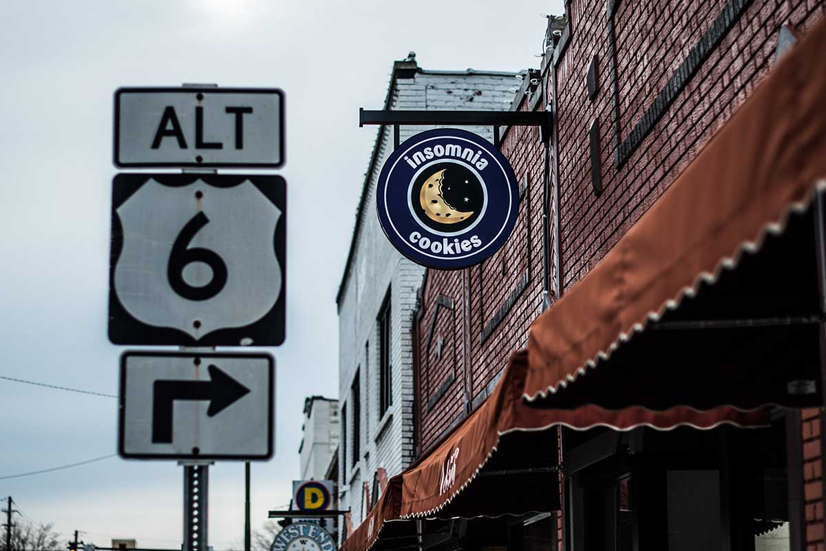 Insomnia Cookies Signage by BlinkSigns