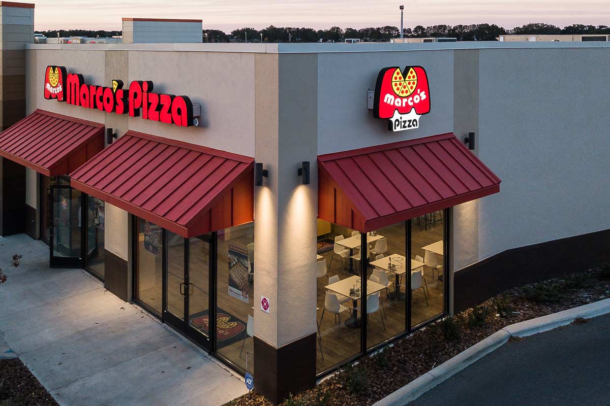 Marco's Pizza Signage by BlinkSigns