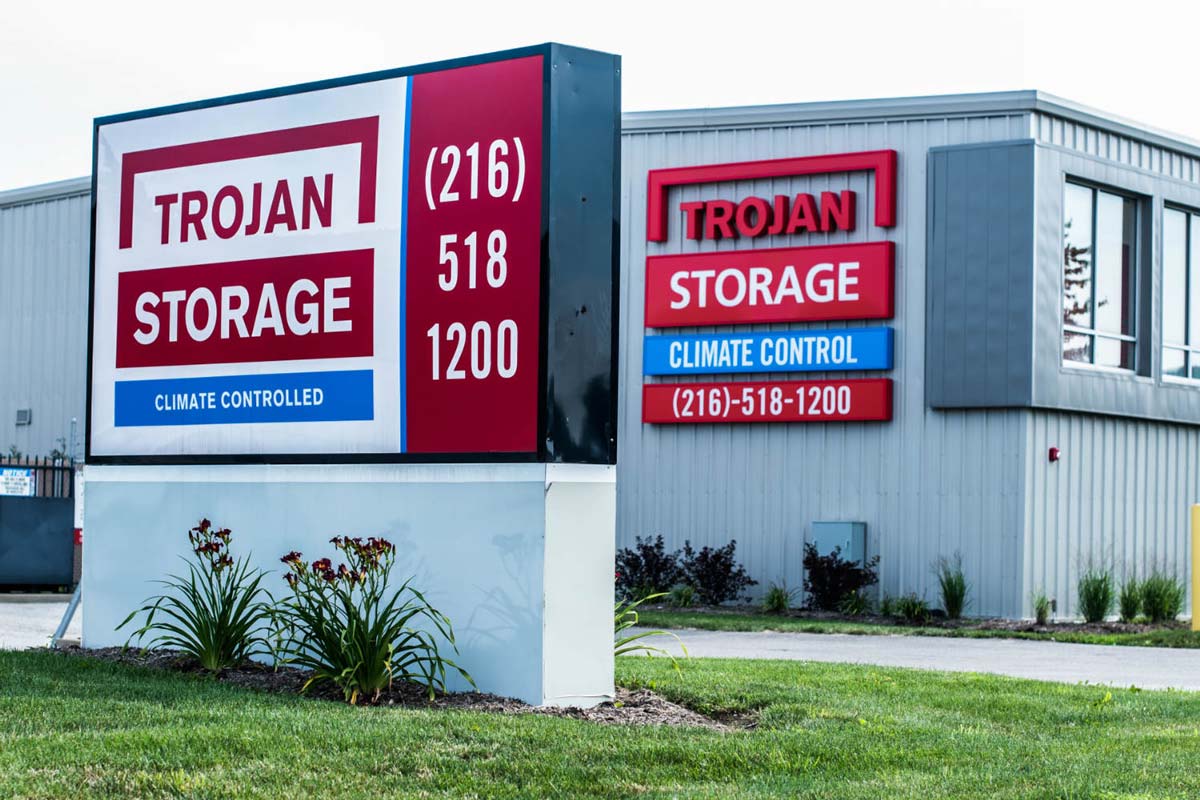 Trojan Storage Signage by BlinkSigns