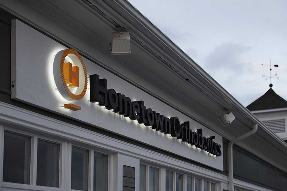 Hometown Orthodontics Signage - BlinkSigns Portfolio