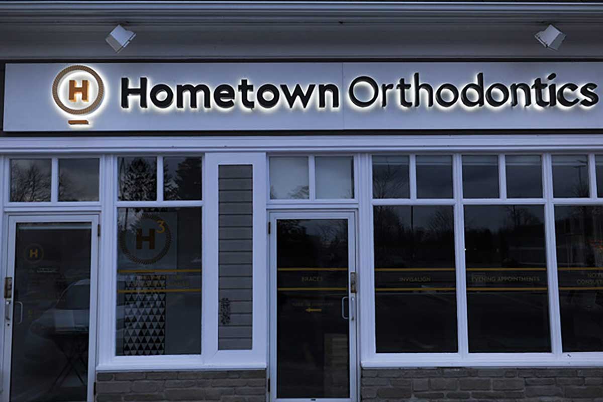 Hometown Orthodontics Signage - BlinkSigns Portfolio