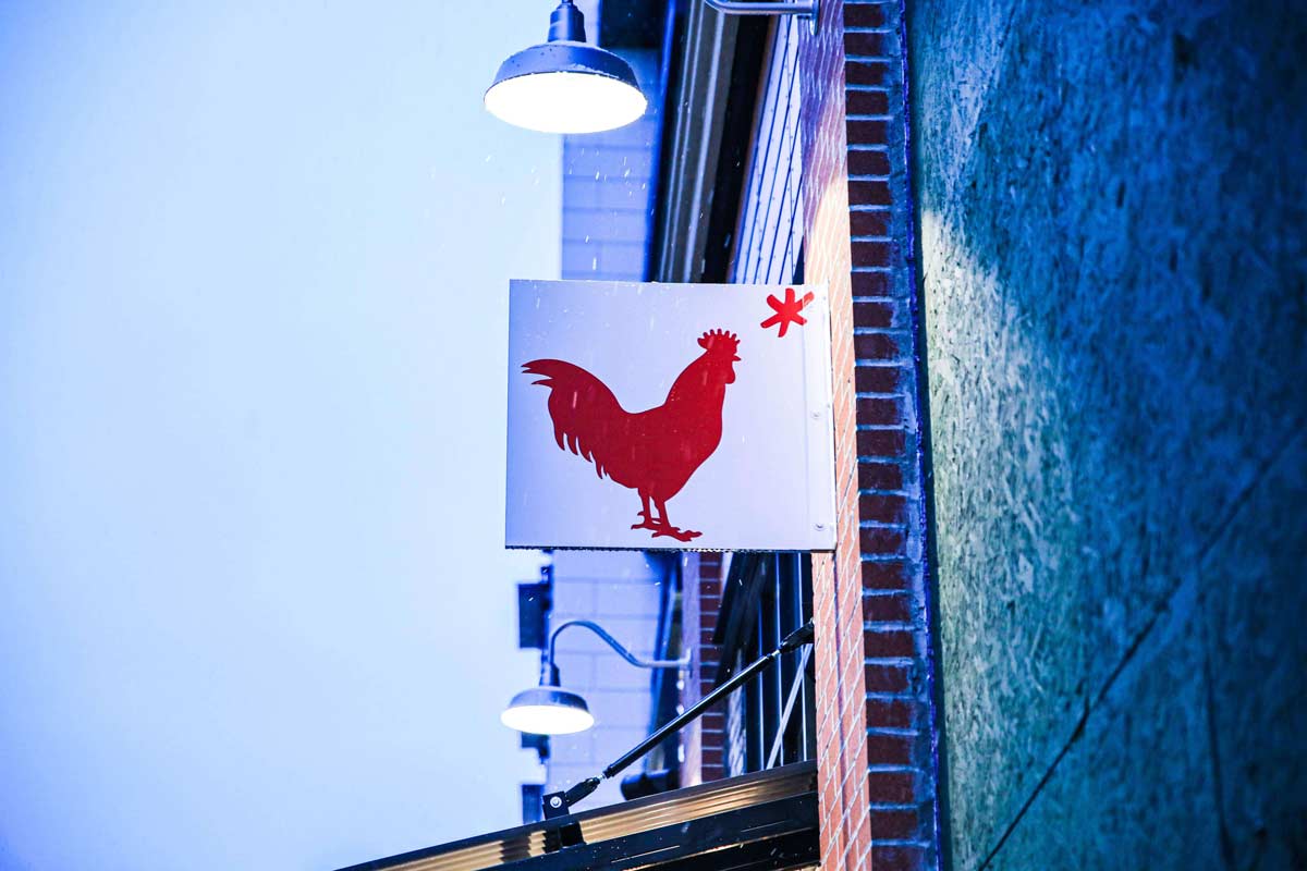 Hot Chicken Takeover Signage by Blinksigns