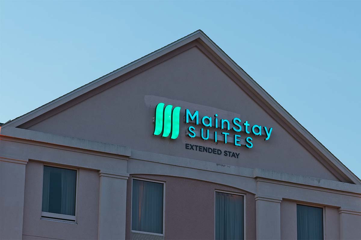 MainStay Suites Signage by BlinkSigns