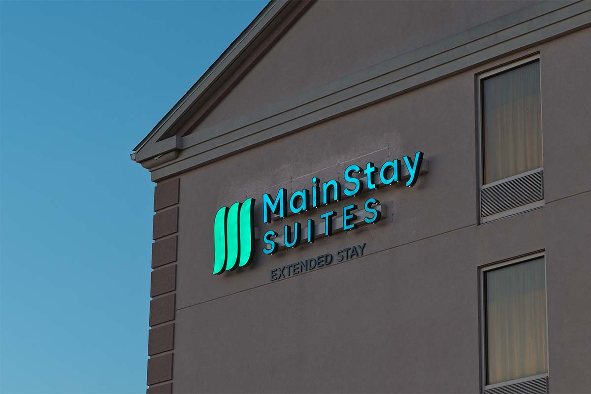 MainStay Suites Signage by BlinkSigns