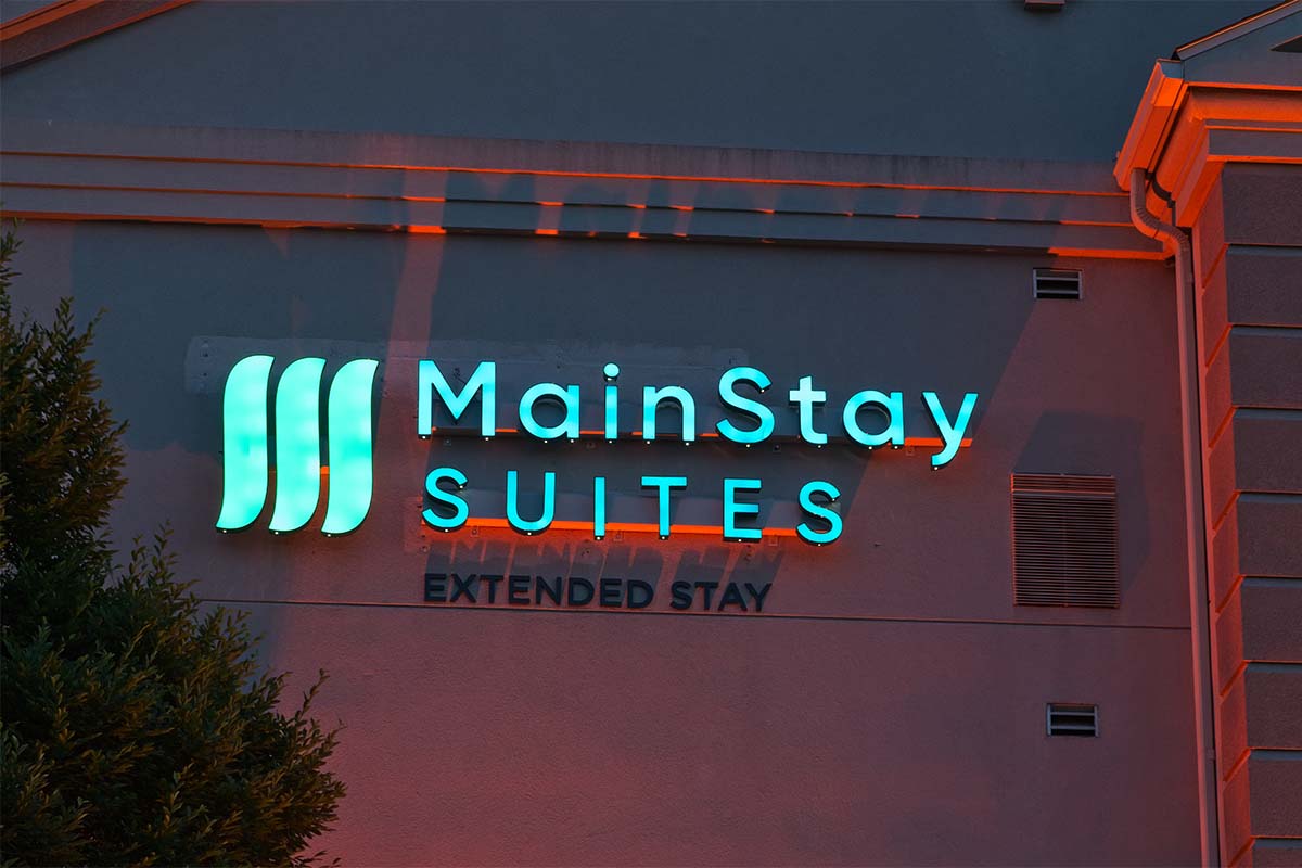 MainStay Suites Signage by BlinkSigns