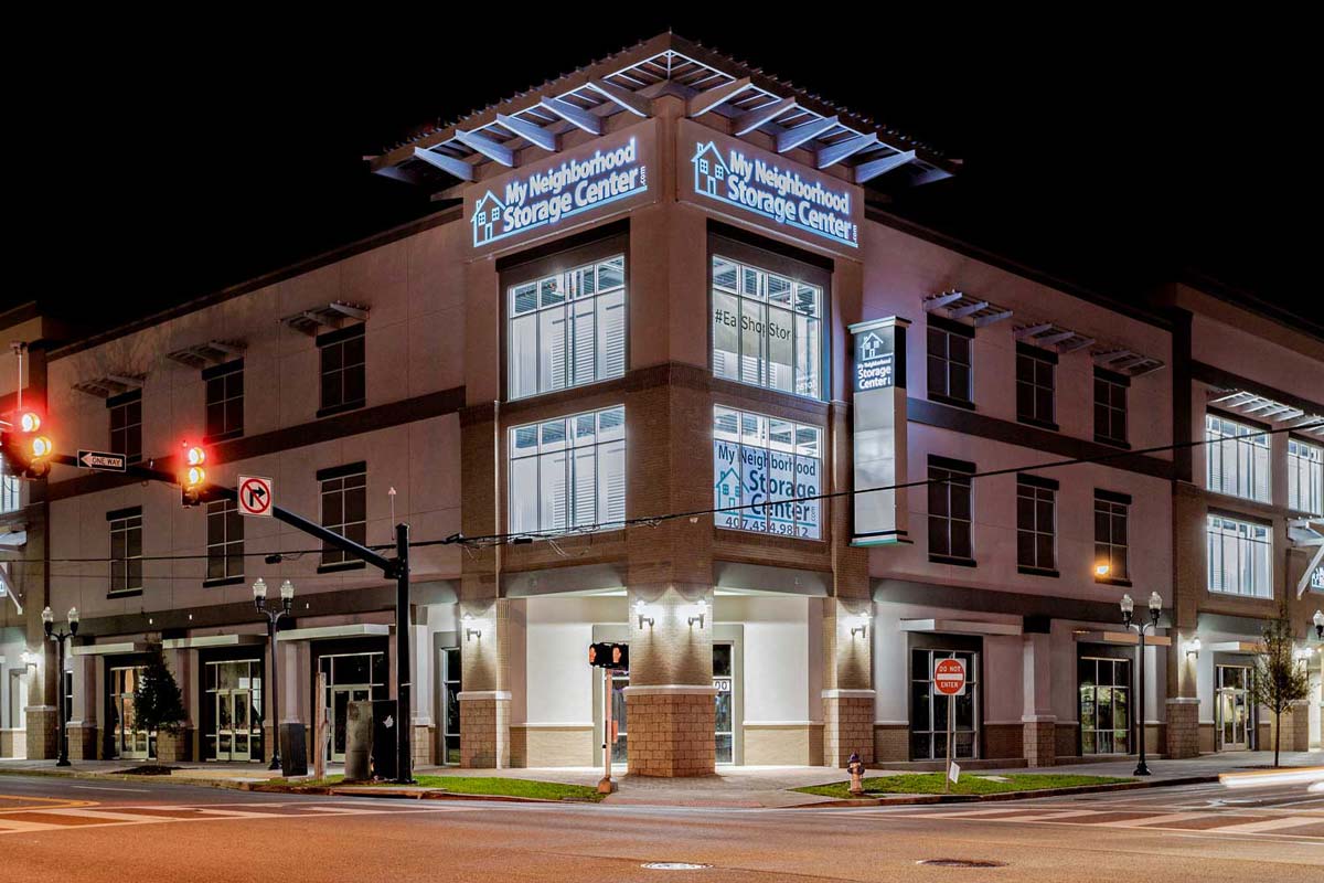 My Neighborhood Storage Center Signage Project by BlinkSigns