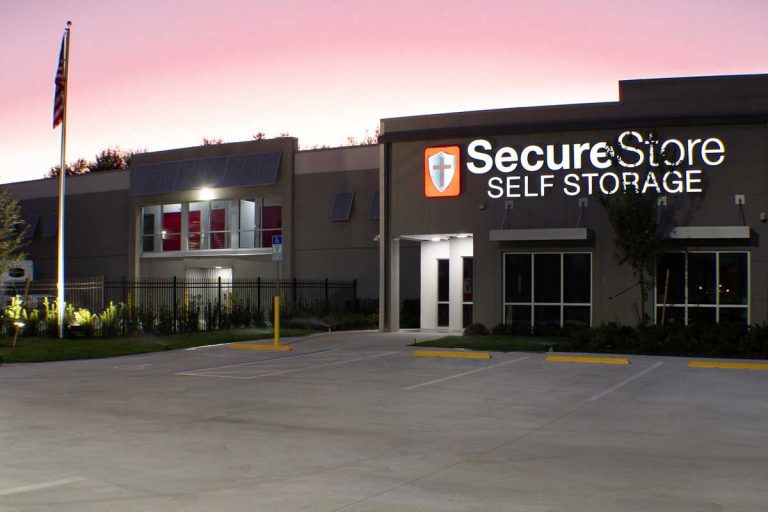 Secure Store Self Storage Signage by BlinkSigns