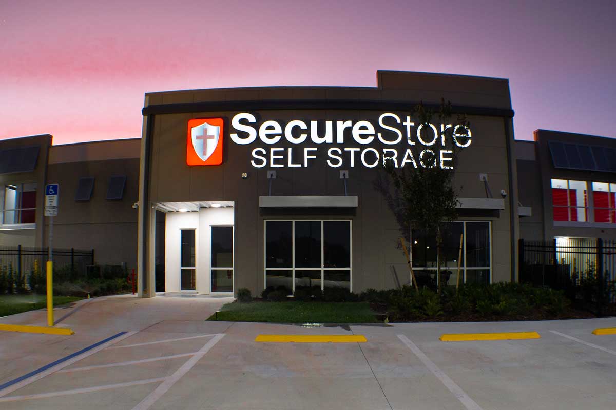Secure Store Self Storage Signage by BlinkSigns