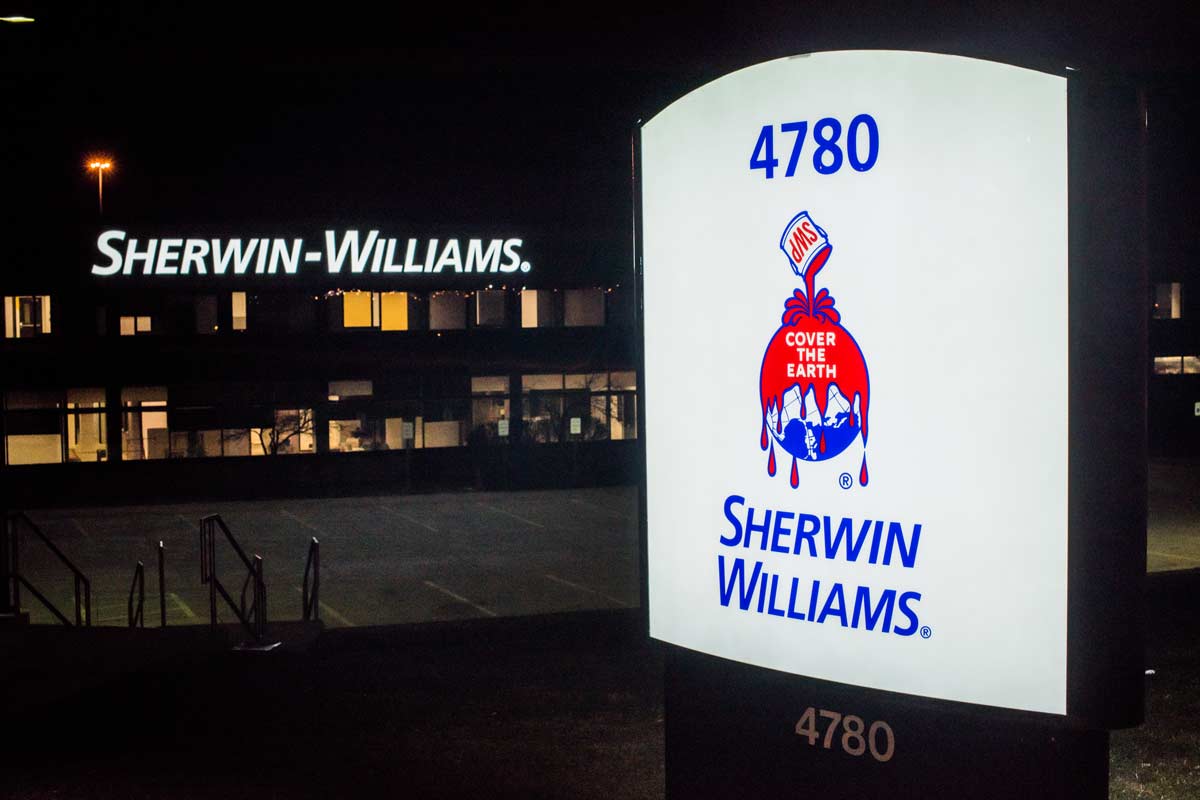Sherwin Williams Signage – BlinkSigns Portfolio