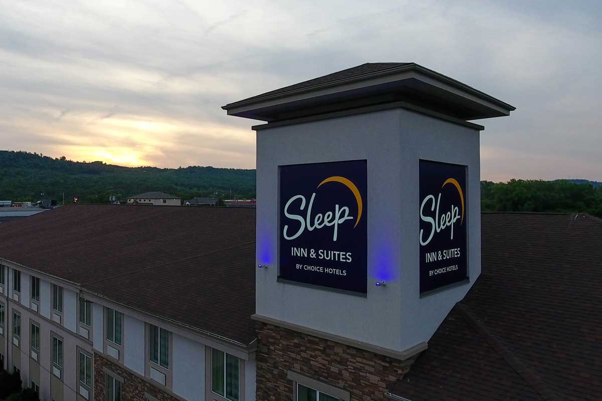 Sleep Inn & Suites Signage by BlinkSigns