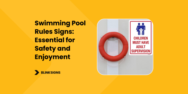 Swimming Pool Rules Signs: Essential for Safety and Enjoyment