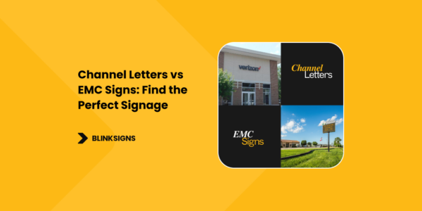 EMC Signs vs Channel Letters: Choose the Best for Your Business