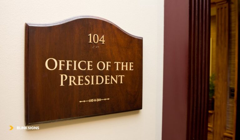 The Ultimate Guide to Architectural Signage | BlinkSigns