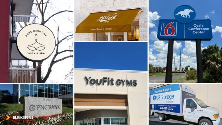 Types of Signs for Business: Full Guide