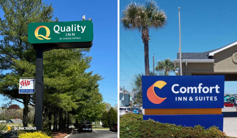 Monument vs Pylon Signs: Business Sign Guide | BlinkSigns